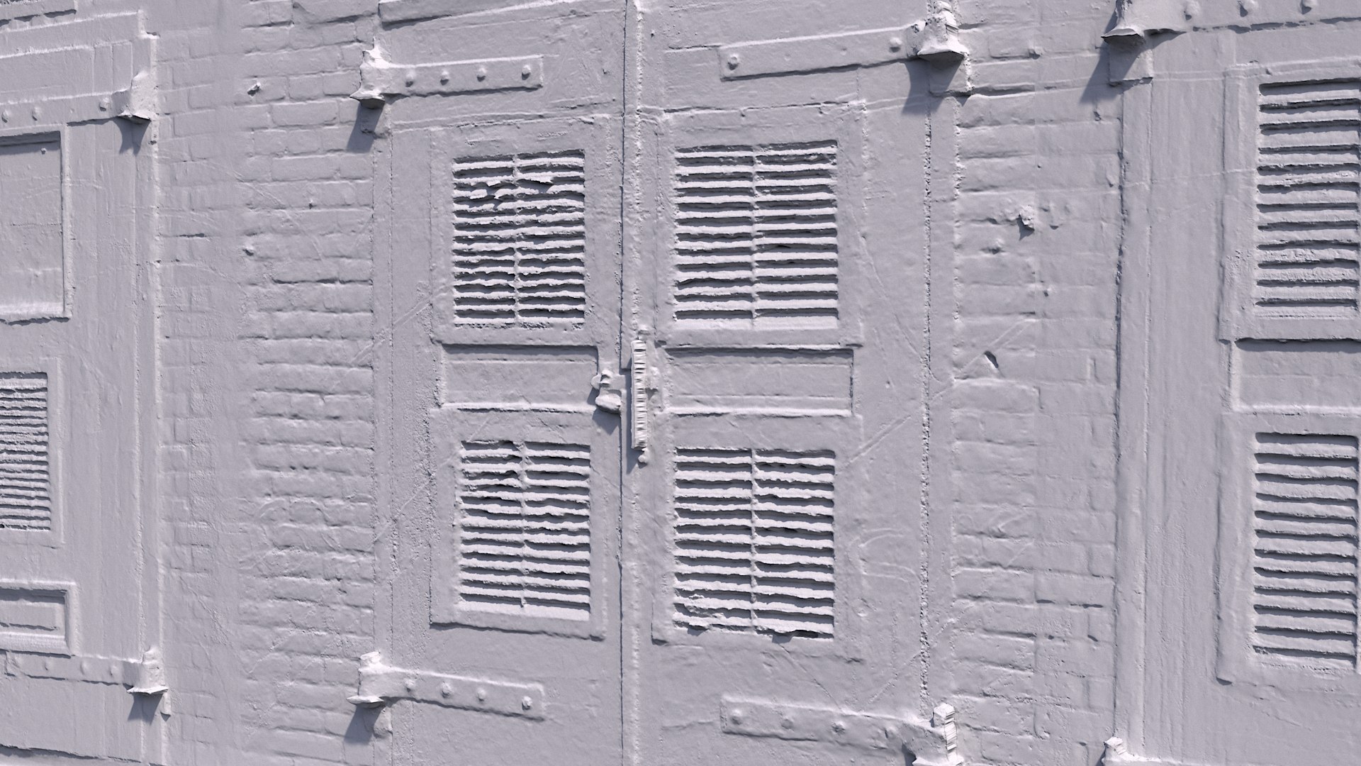 Scan Electrical Station Graffiti 3D Model - TurboSquid 1383088