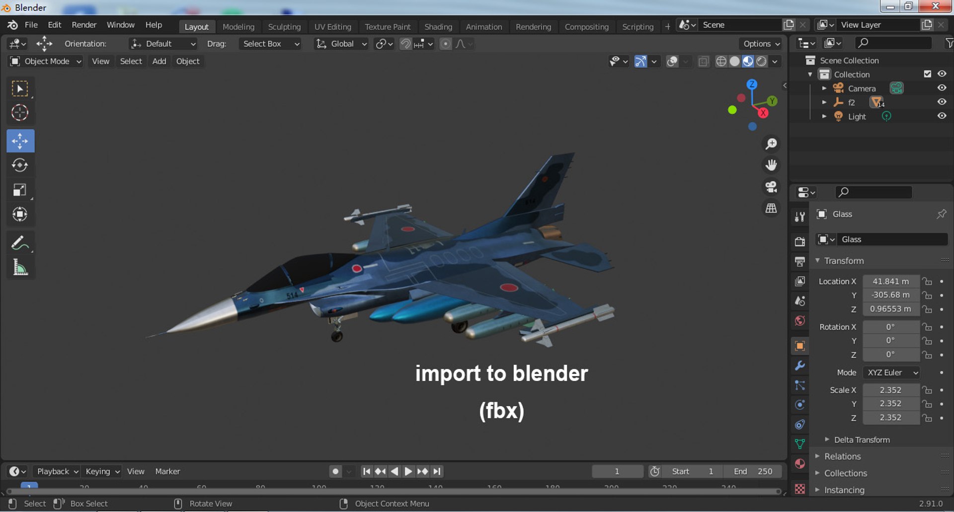 3D Japanese F2 Fighter Jet Model - TurboSquid 2267263