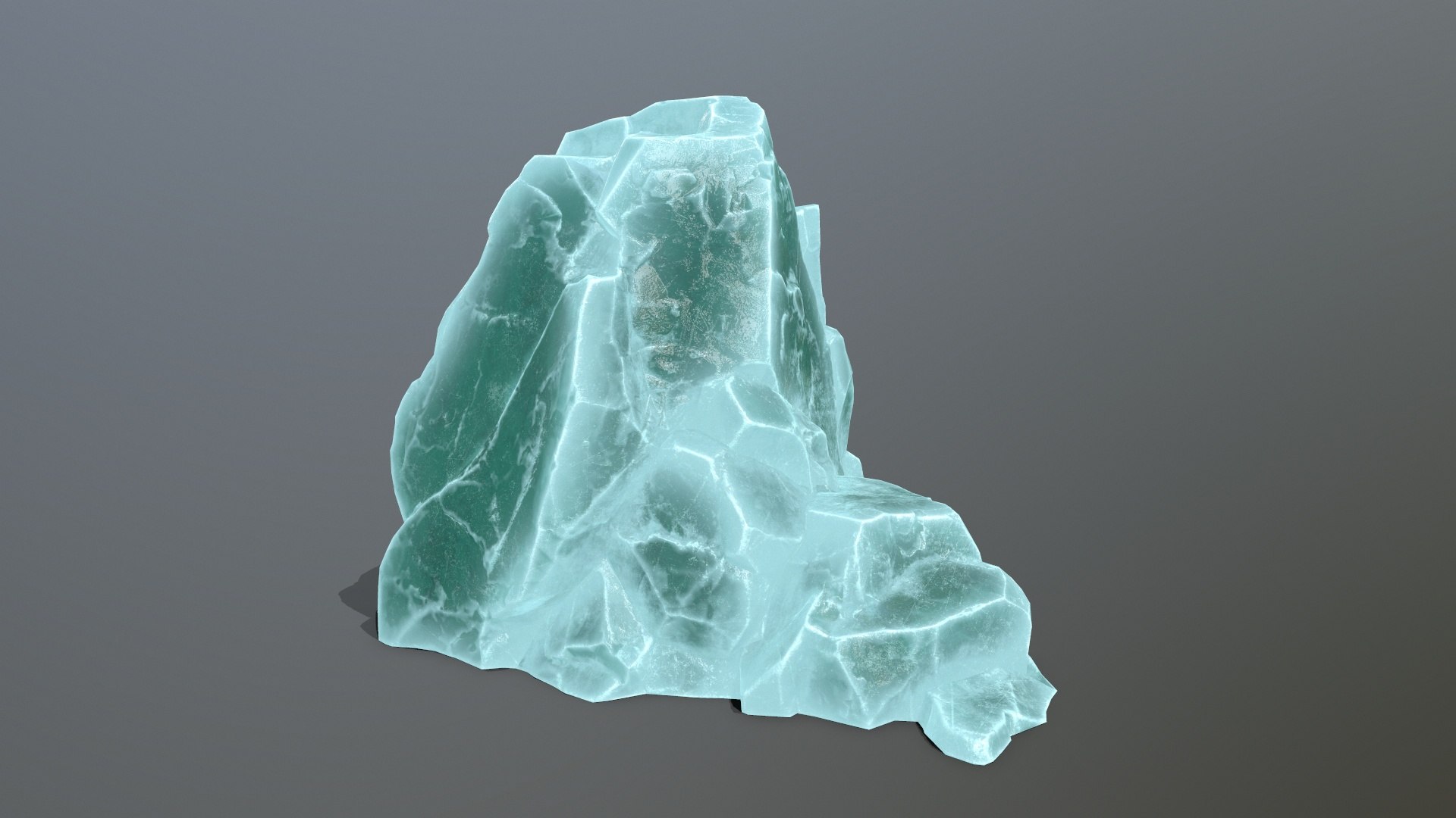Ice Rocks Model - TurboSquid 2326497