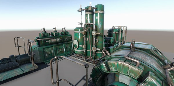 engine room 3d model