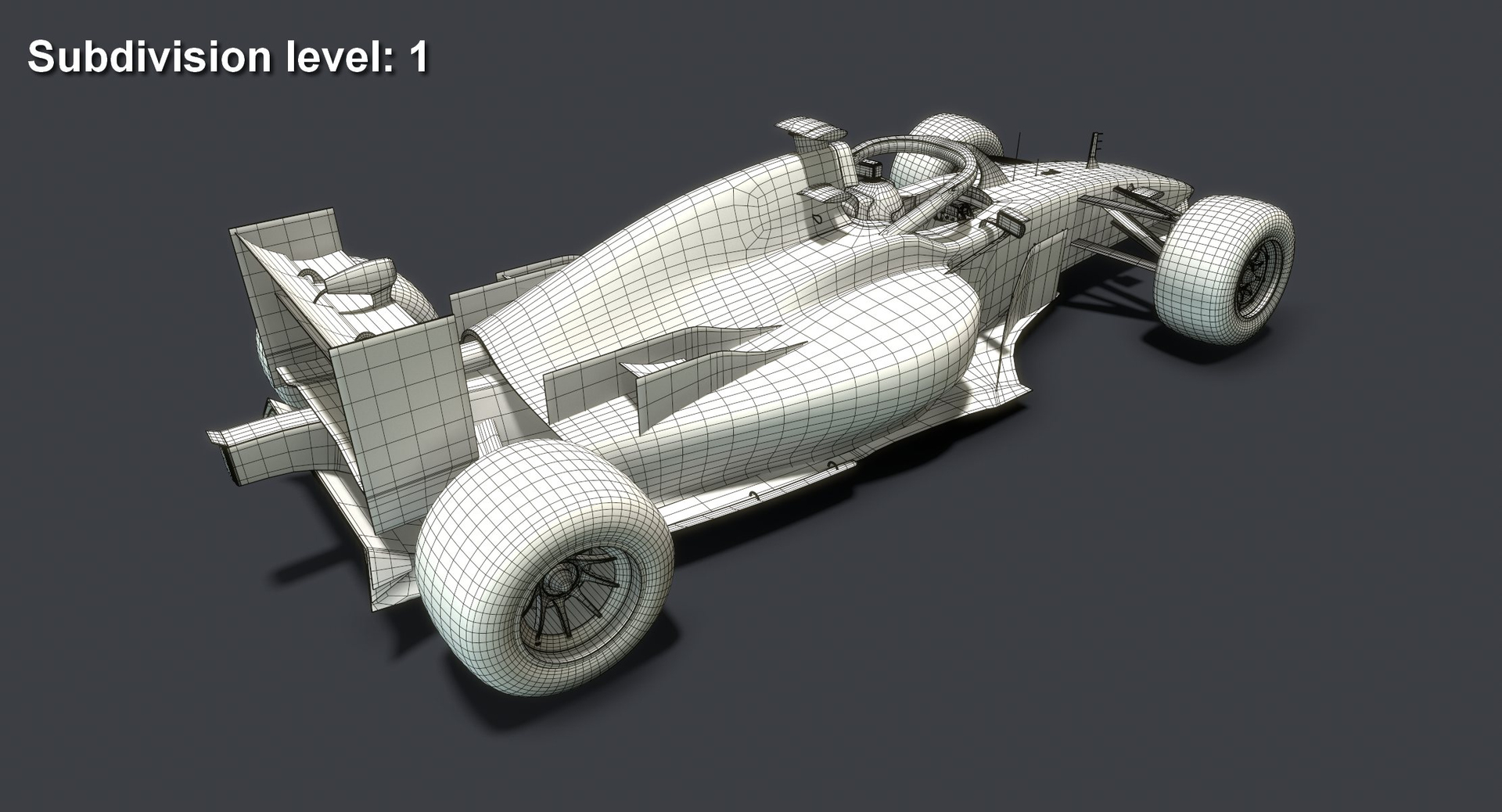 Generic Formula Race Car 05 3D model - TurboSquid 1810463