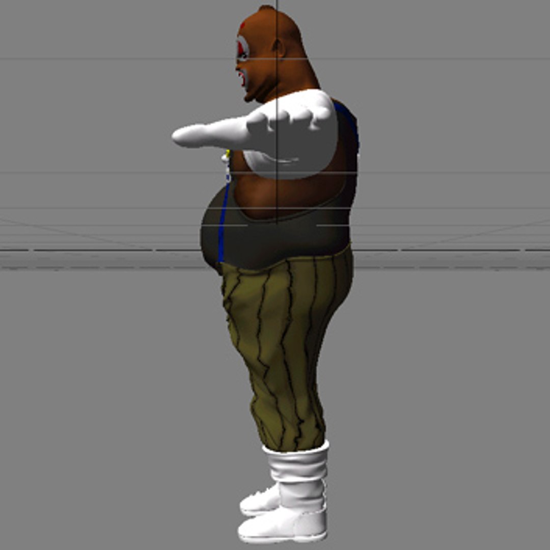 Gangster Thug 3d Model
