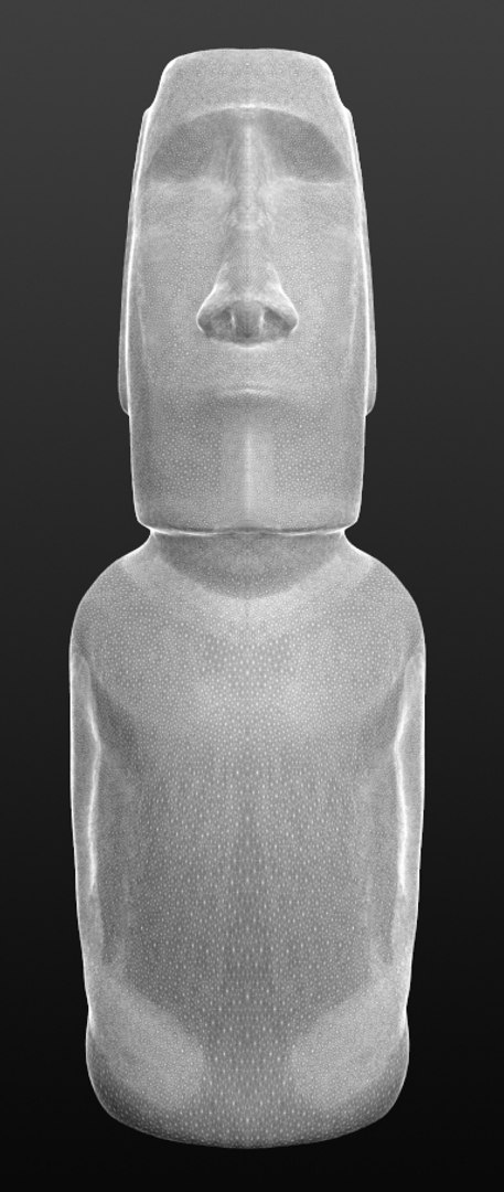 3D Moai Statue - TurboSquid 1411998