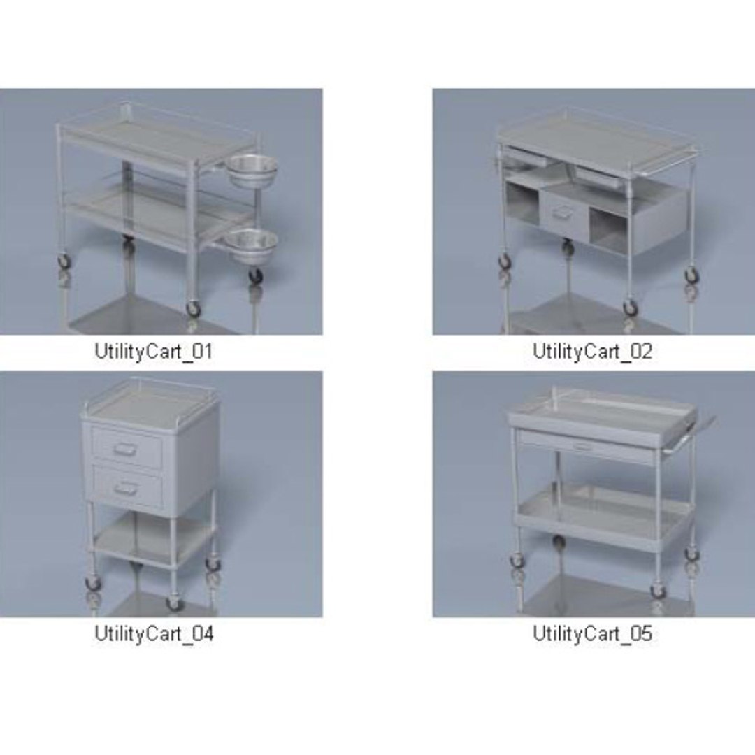3ds Max Medical Equipment