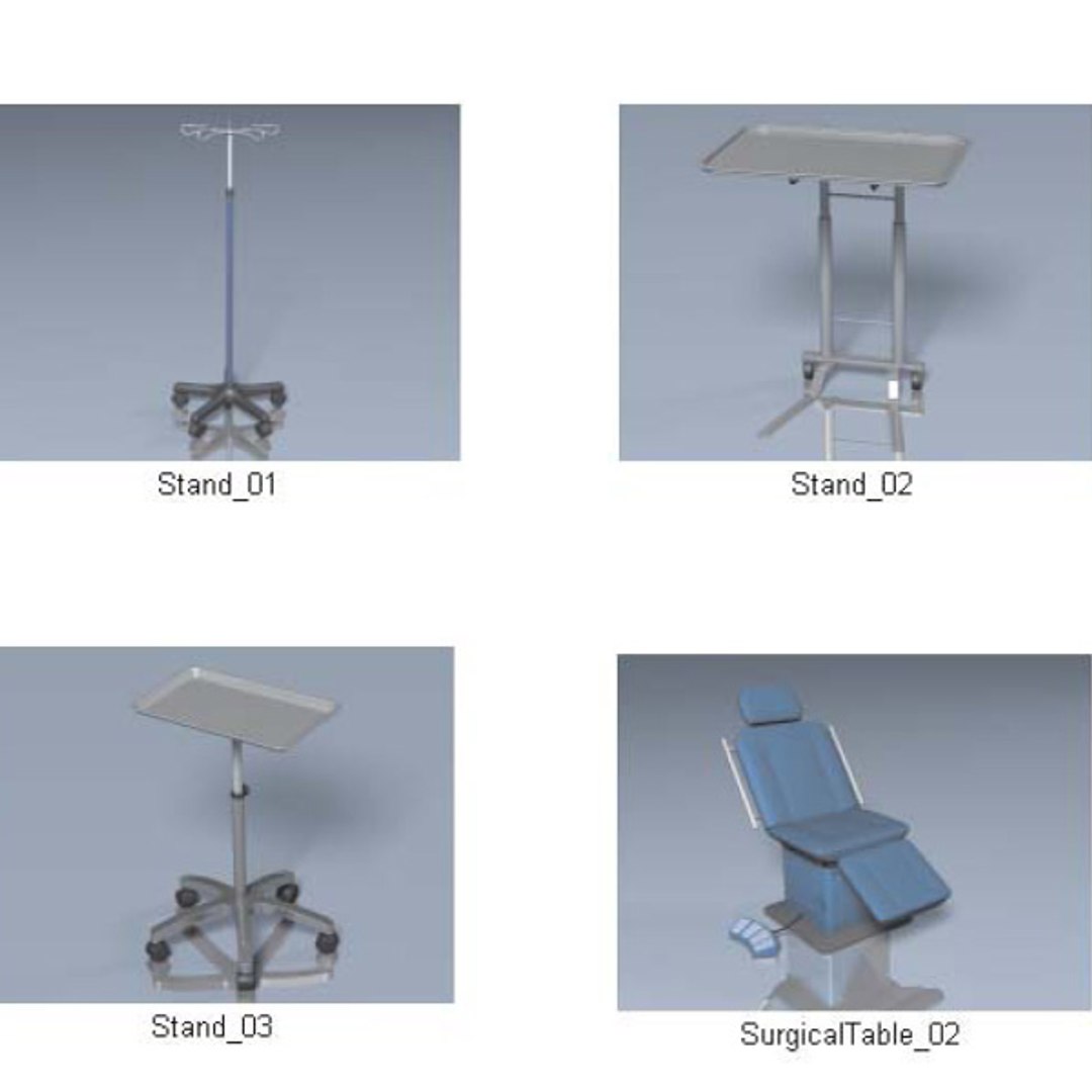 3ds Max Medical Equipment