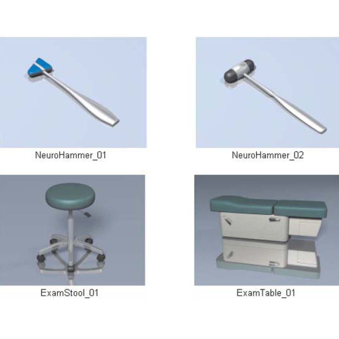 3ds Max Medical Equipment