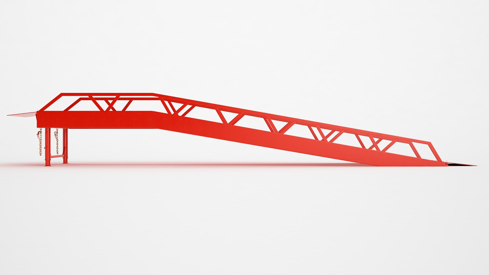 3D Used Portable Loading Ramp 02 - TurboSquid 1839329