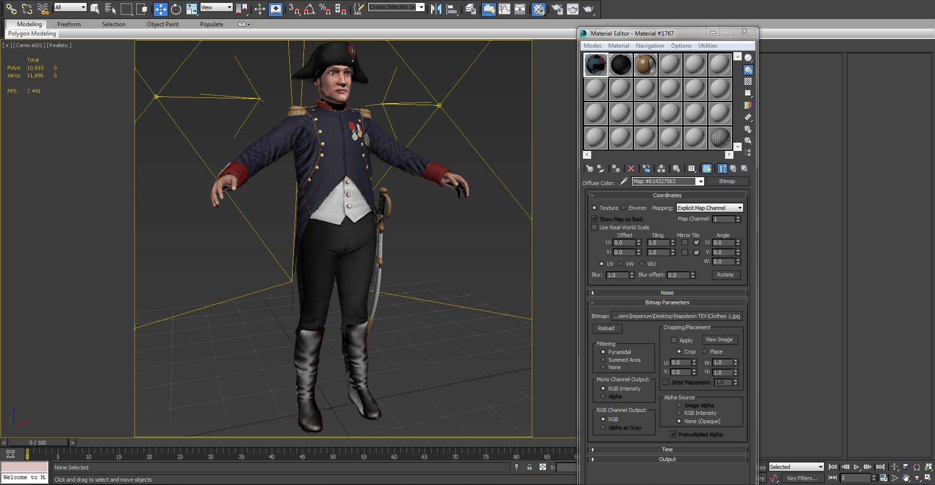 3D napoleon model - TurboSquid 1457824