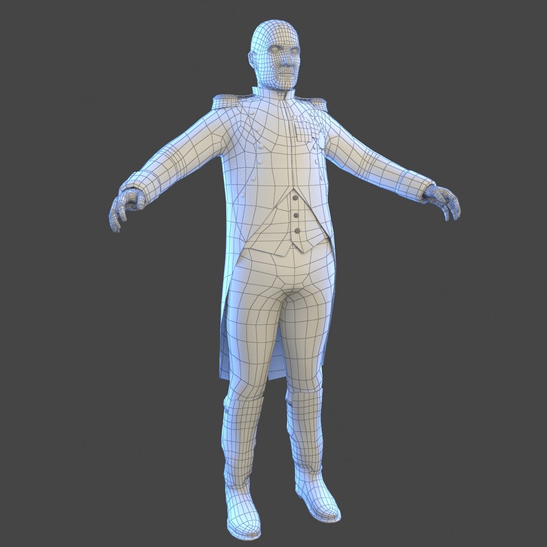 3D napoleon model - TurboSquid 1457824