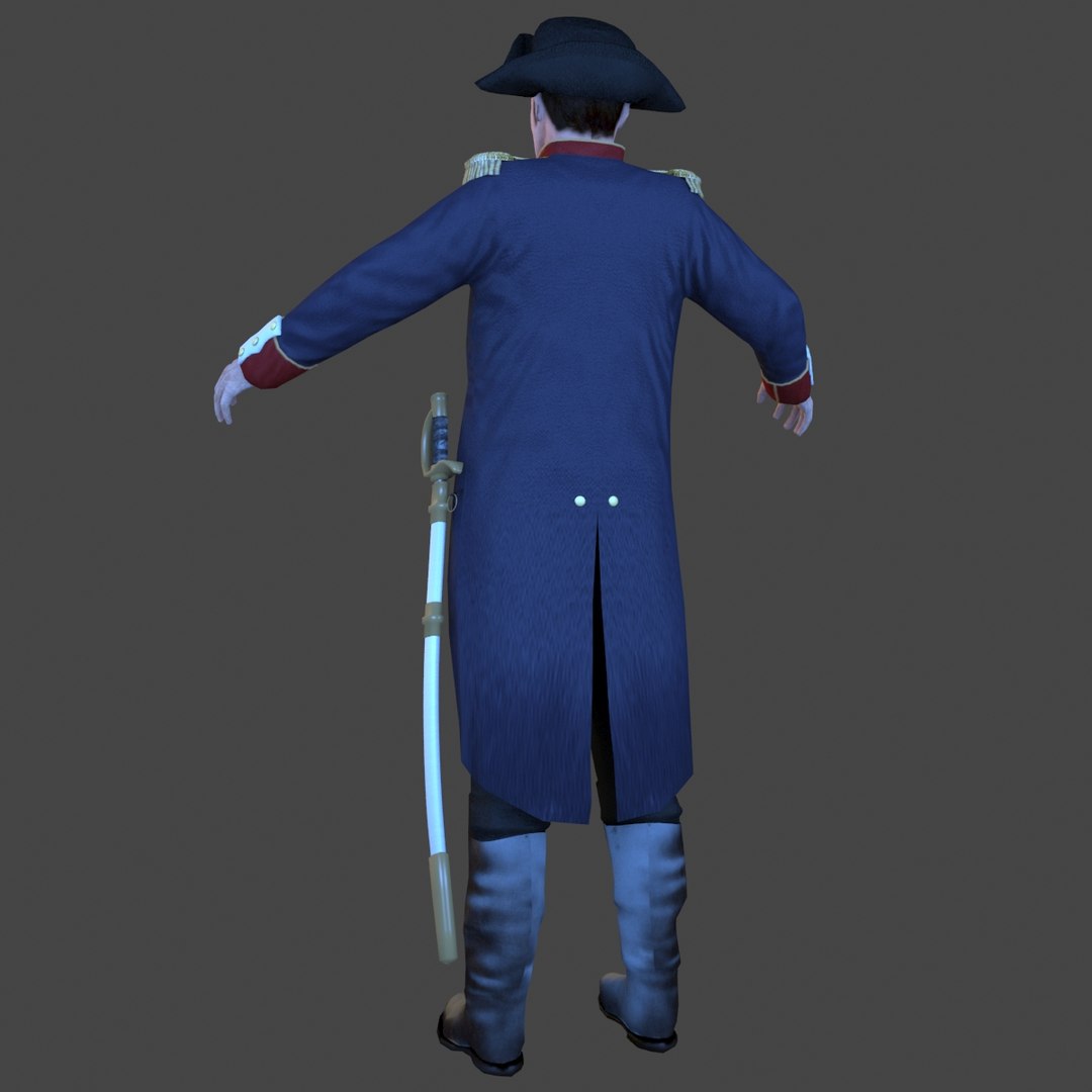 3D Napoleon Model - TurboSquid 1457824