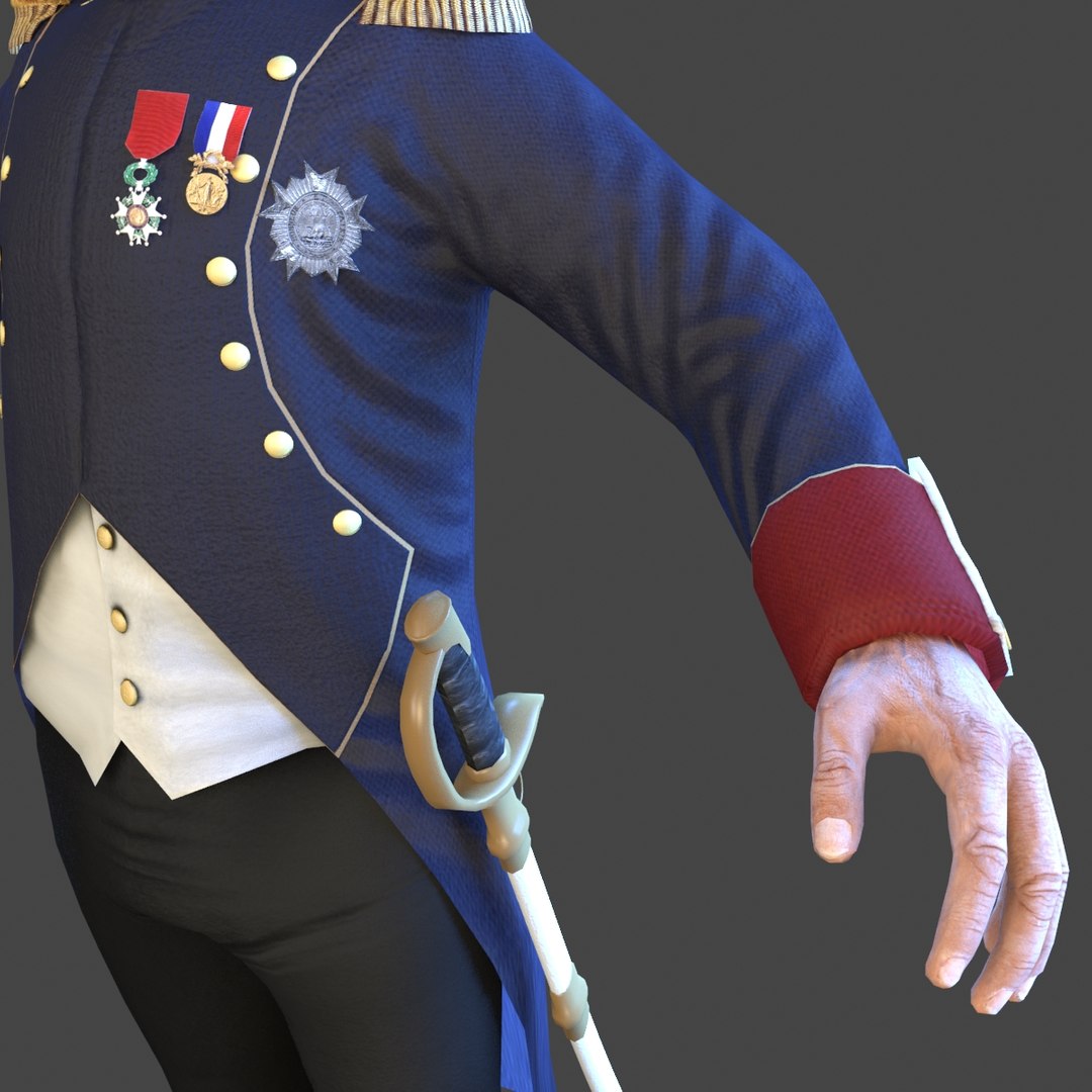 3D Napoleon Model - TurboSquid 1457824