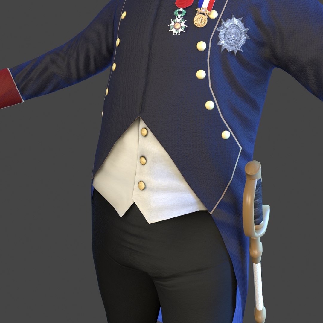 3D Napoleon Model - TurboSquid 1457824