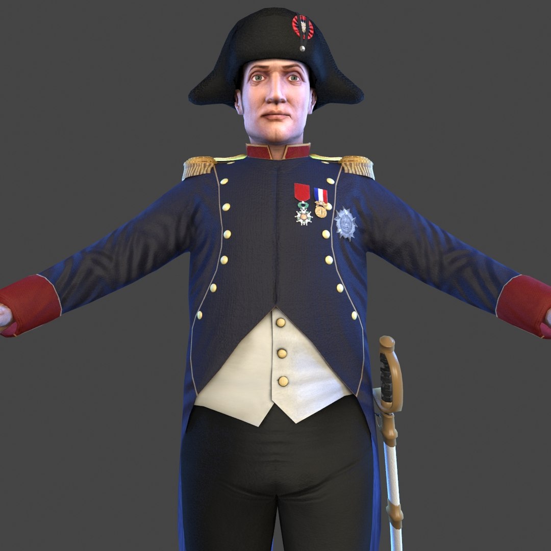 3D Napoleon Model - TurboSquid 1457824