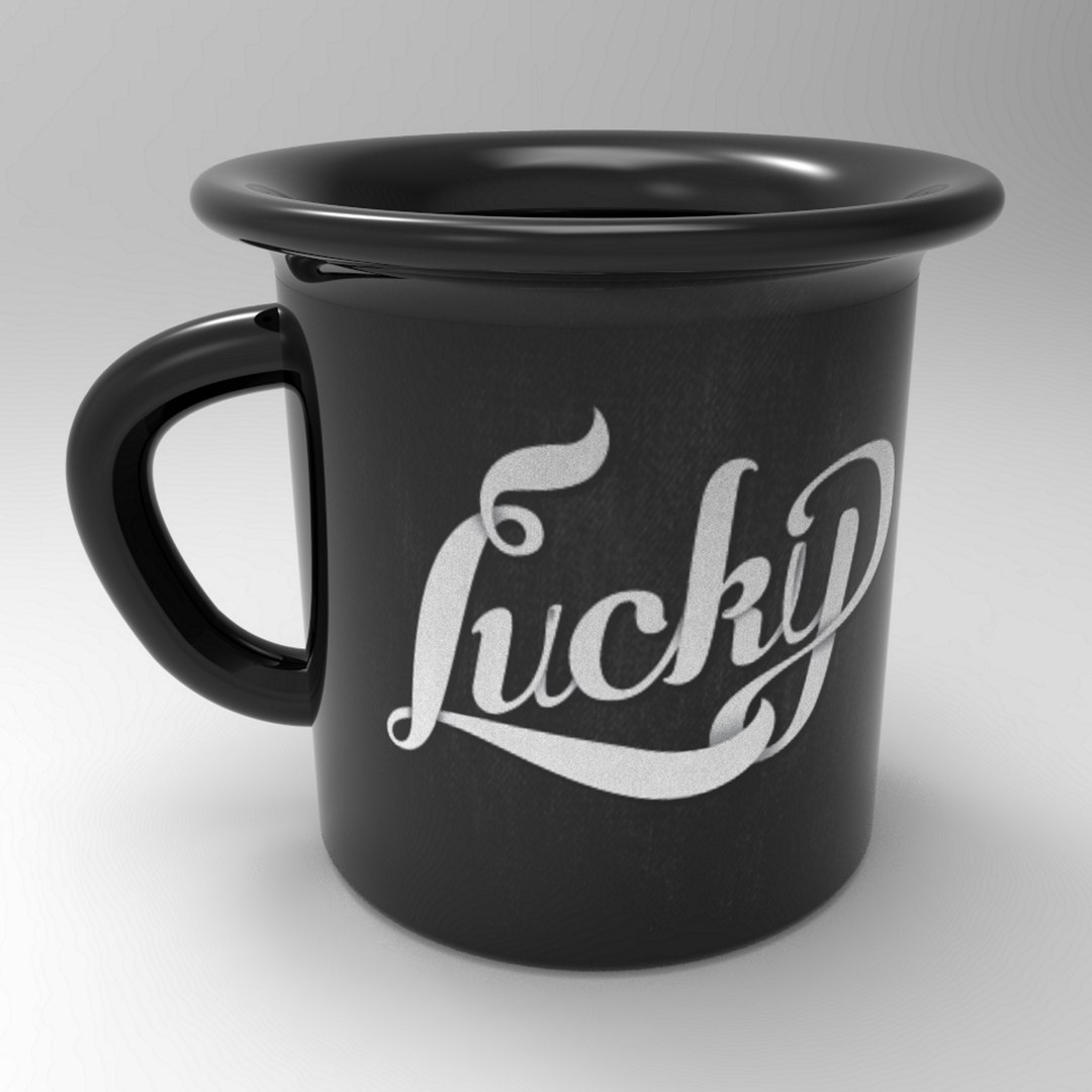 3D Lucky Cup - TurboSquid 2108675