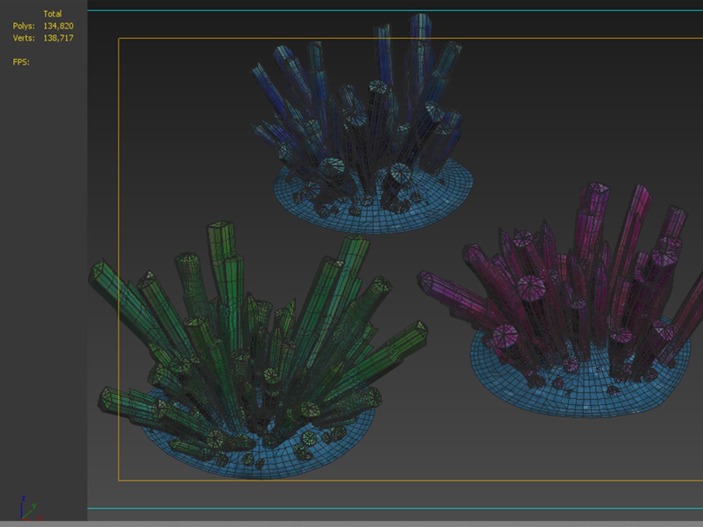 Cryolite Underground Cave Crystal 3D Model - TurboSquid 1639989