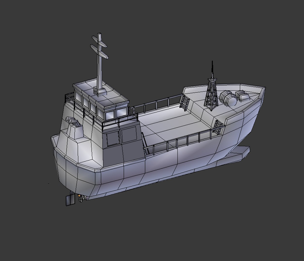 Cartoon Ship Container 3D Model - TurboSquid 1231796