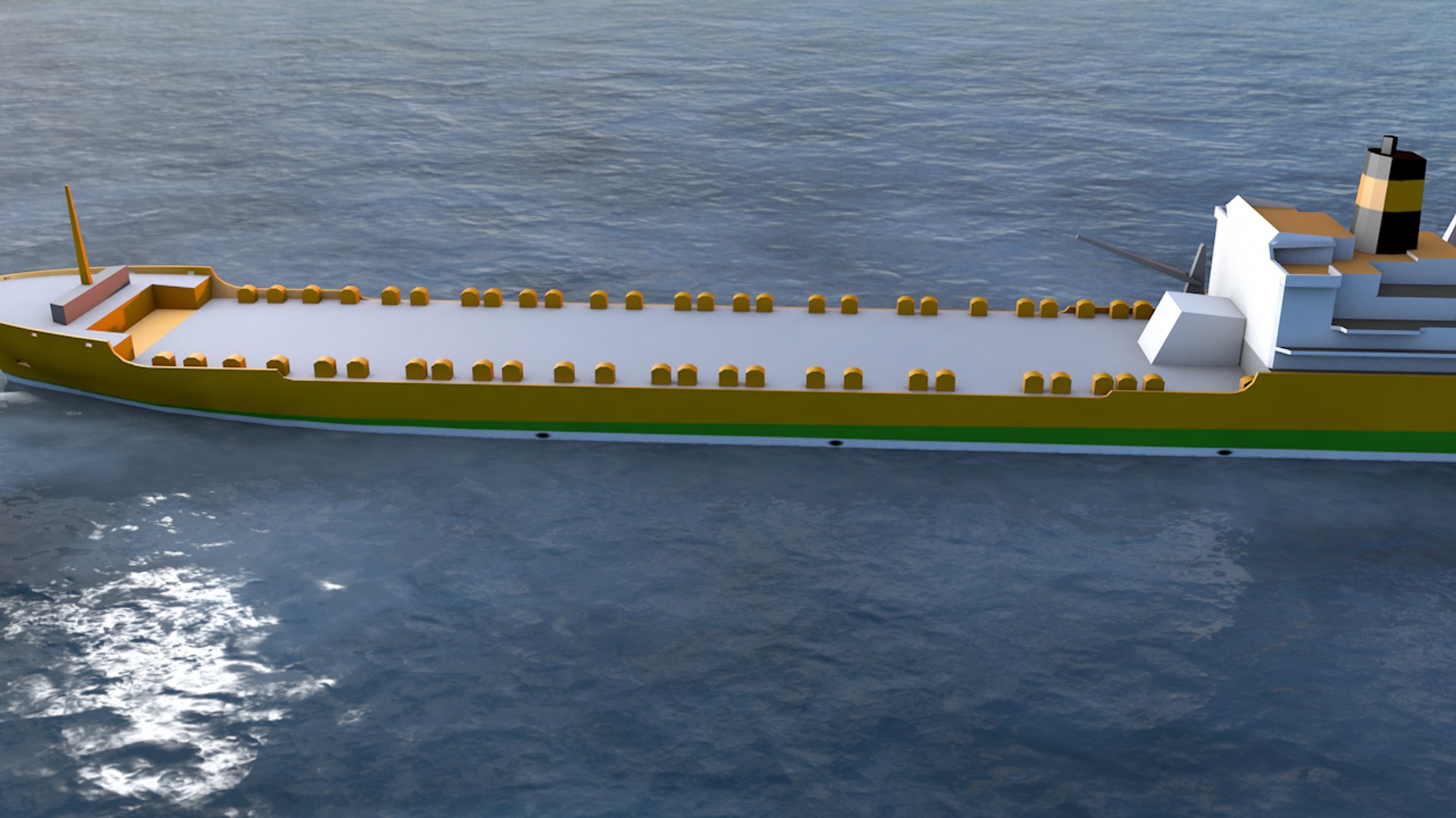 Nedlloyd rouen cargo container 3D model - TurboSquid 1411228