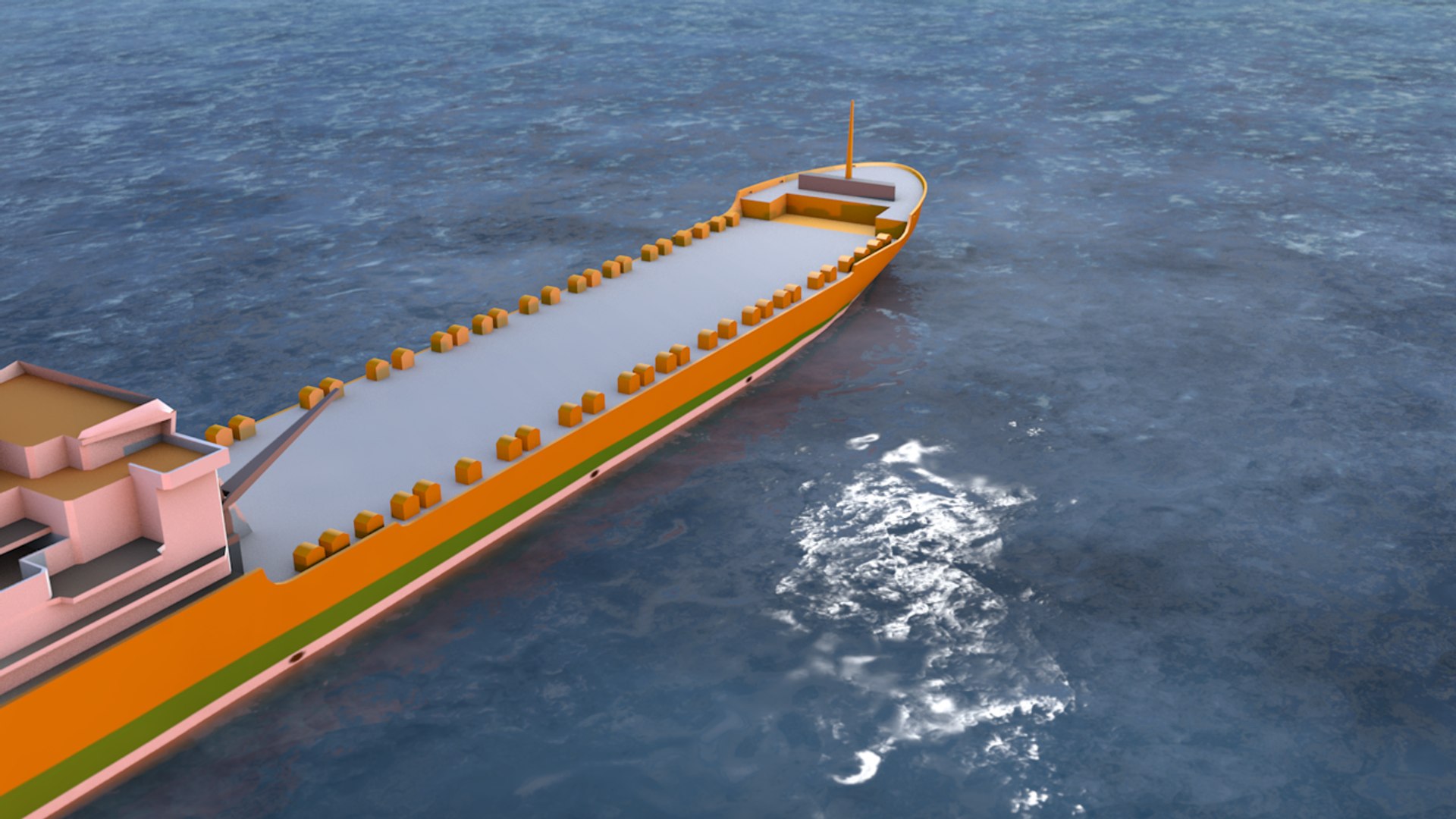 Nedlloyd rouen cargo container 3D model - TurboSquid 1411228