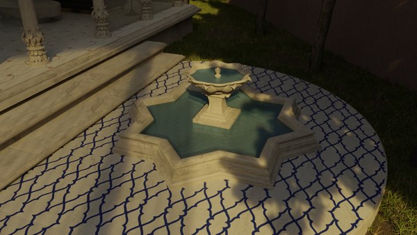 modèle 3D de Fontaine Marocaine - TurboSquid 1584819