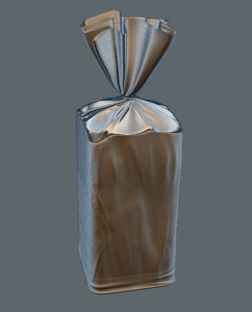 Bread Package Pack 3D Model - TurboSquid 1406027