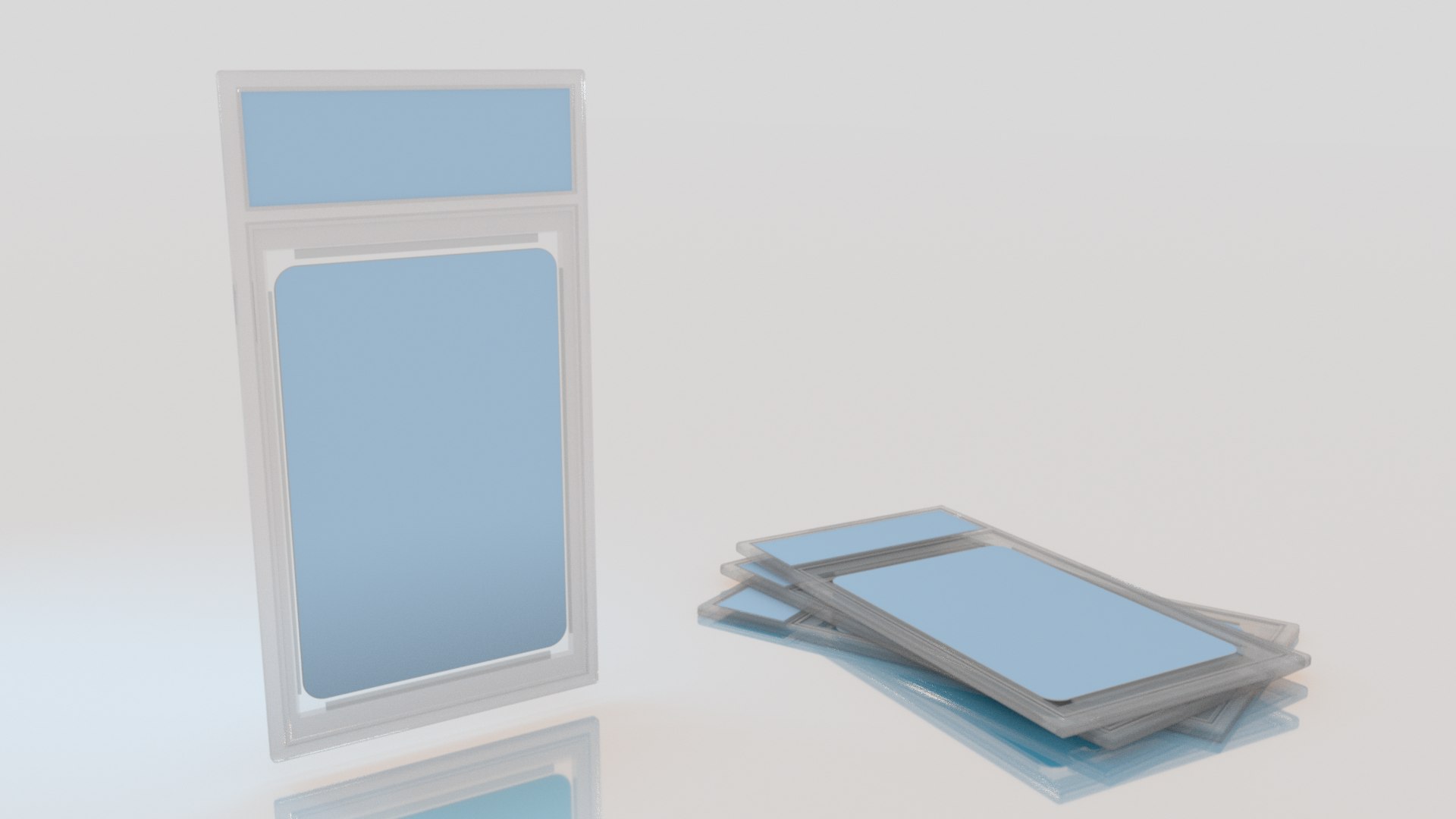 3D Empty Graded Card Slab Holder Case For Trading Card Games Model ...