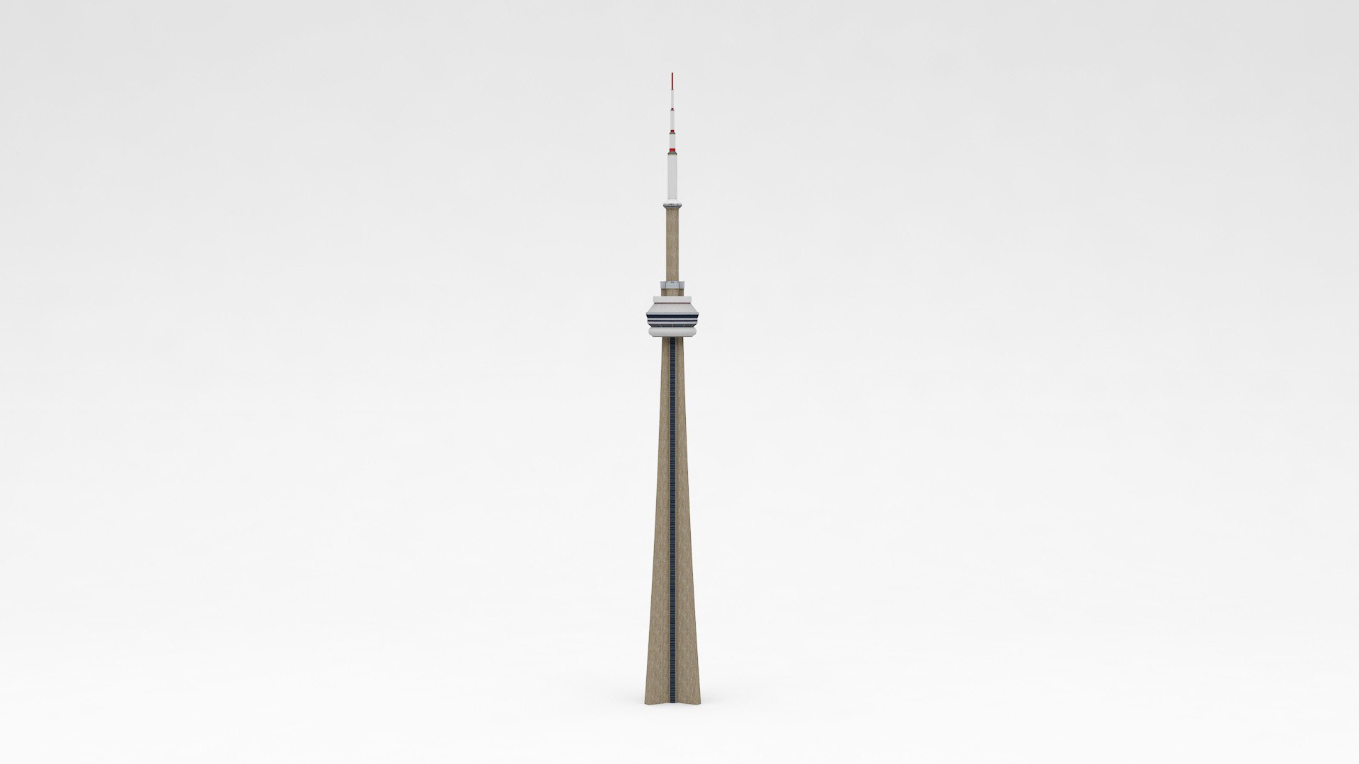 CN Tower 3D model - TurboSquid 2041643