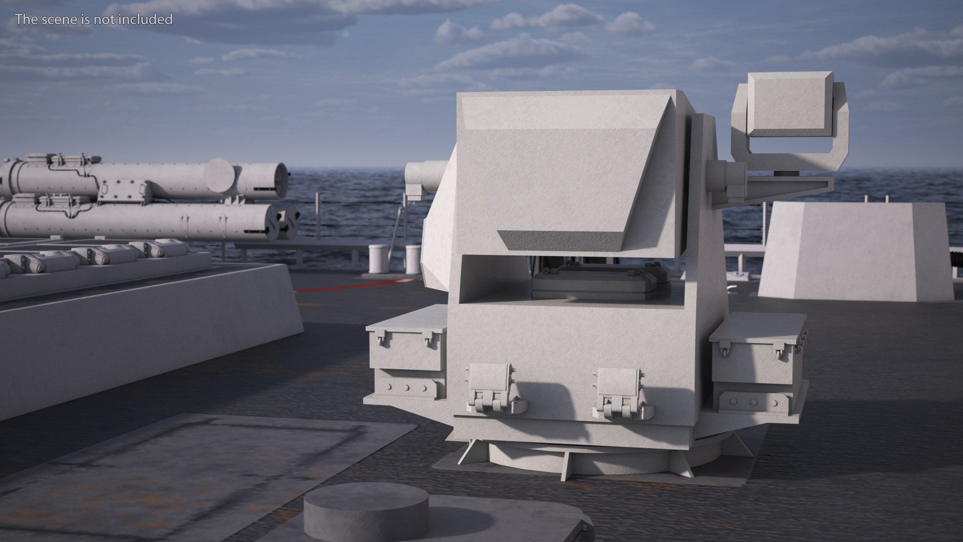 Simplified Sci Fi Navy Cannon System Gun For 3D Print 3D Model ...