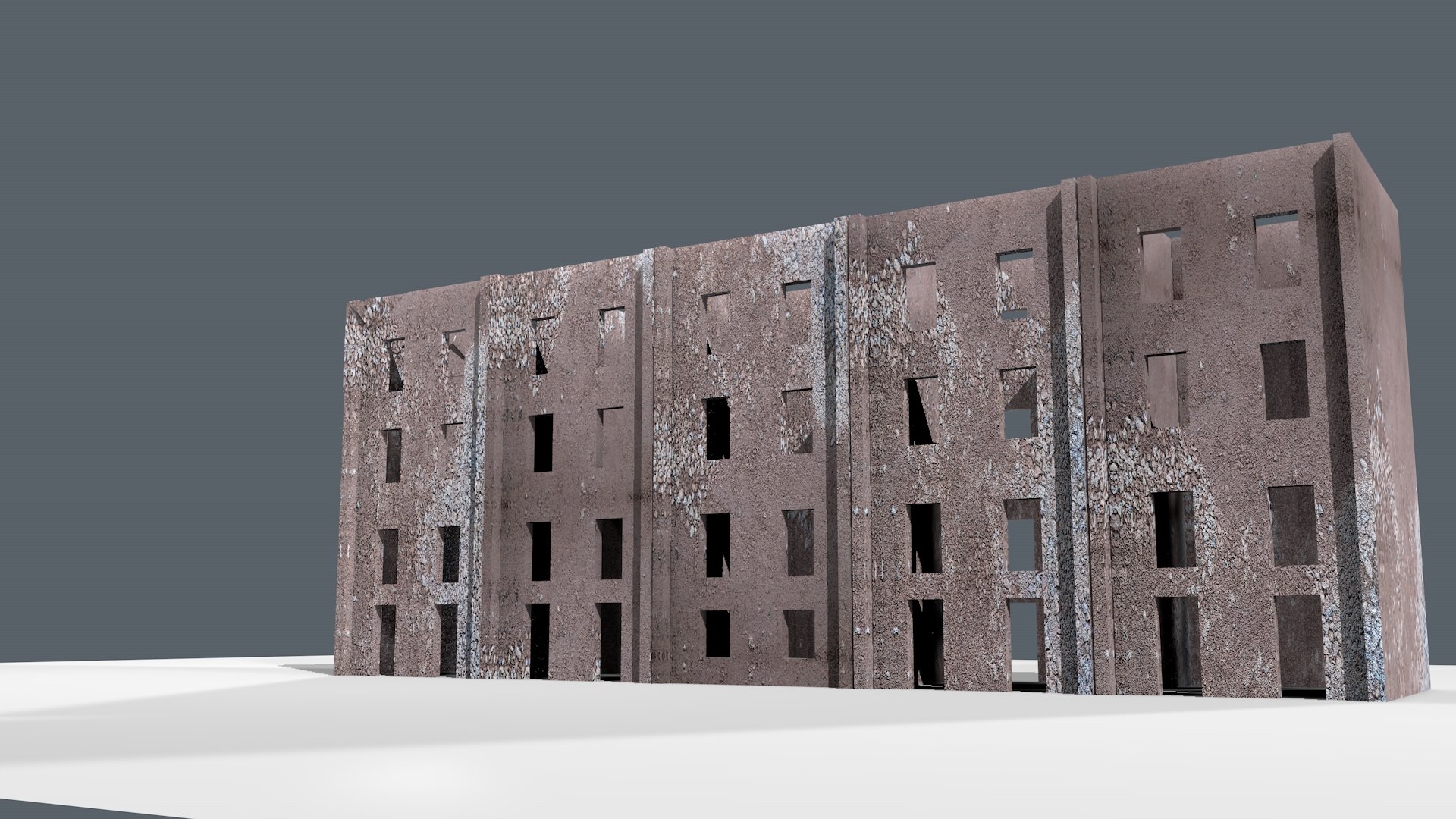 Building collapse groups 3D - TurboSquid 1534228