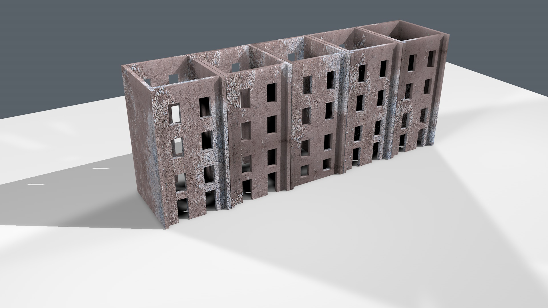 Building Collapse Groups 3D - TurboSquid 1534228