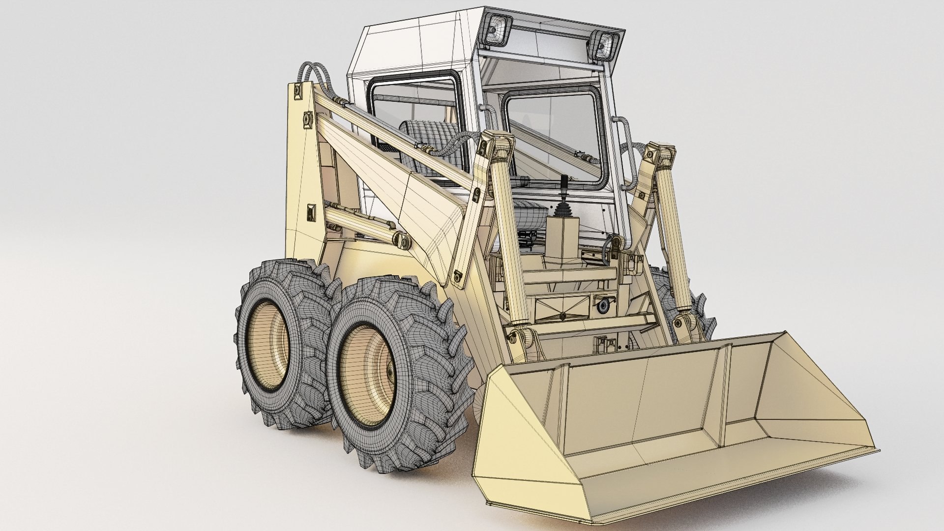 3D Skid Steer Loaders Model - TurboSquid 1529281