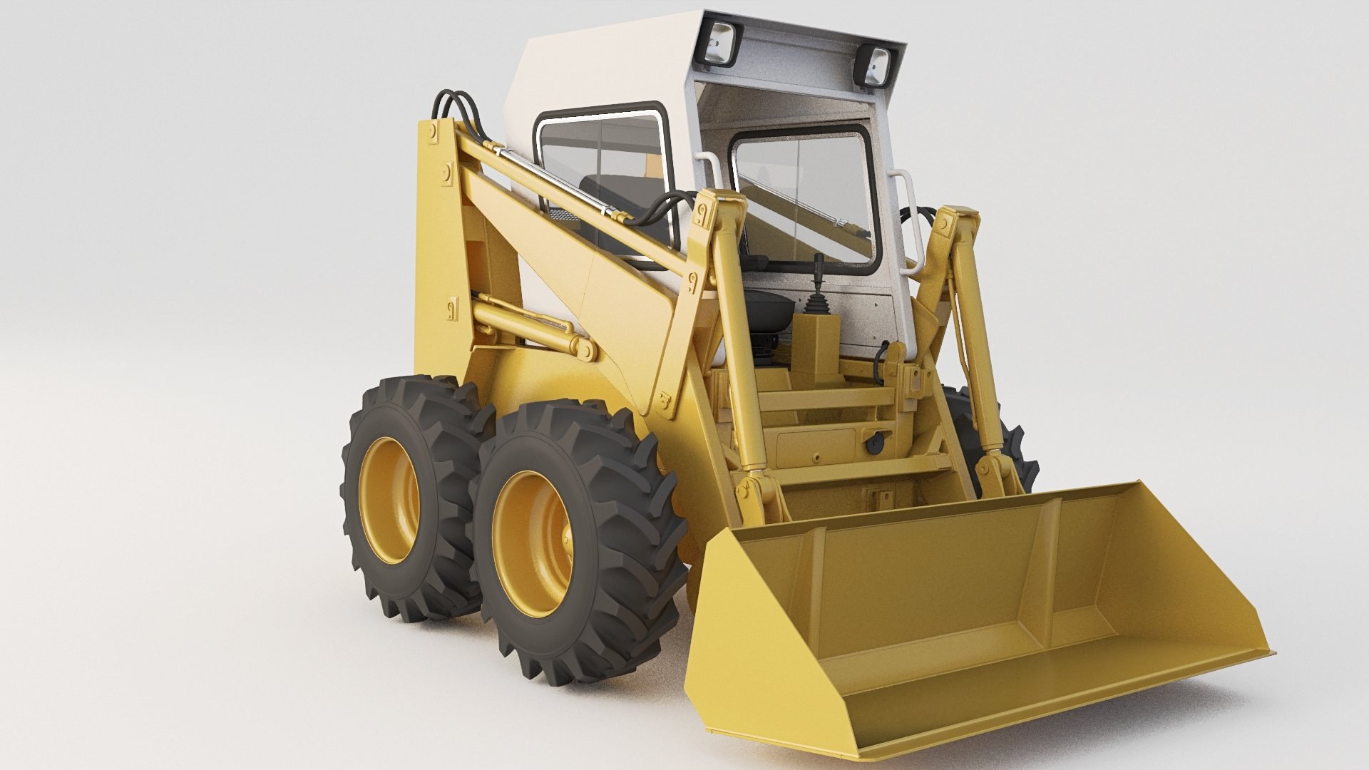 3D Skid Steer Loaders Model - TurboSquid 1529281