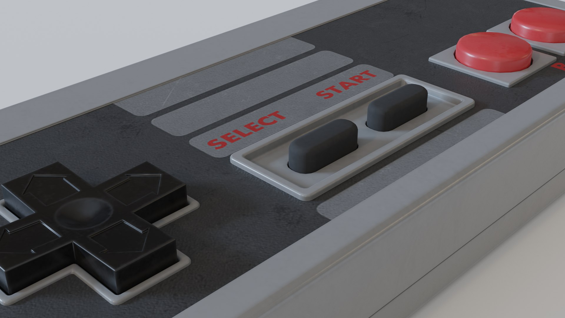 Free Nes Controller 3D Model - TurboSquid 1602782
