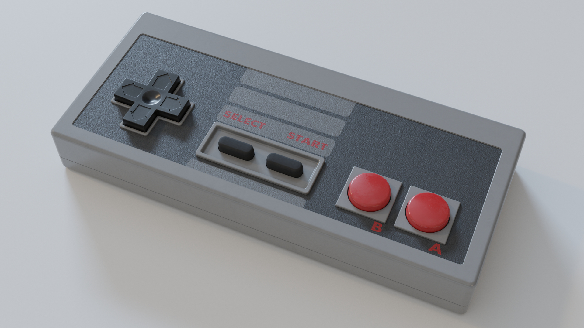 Free nes controller 3D model - TurboSquid 1602782