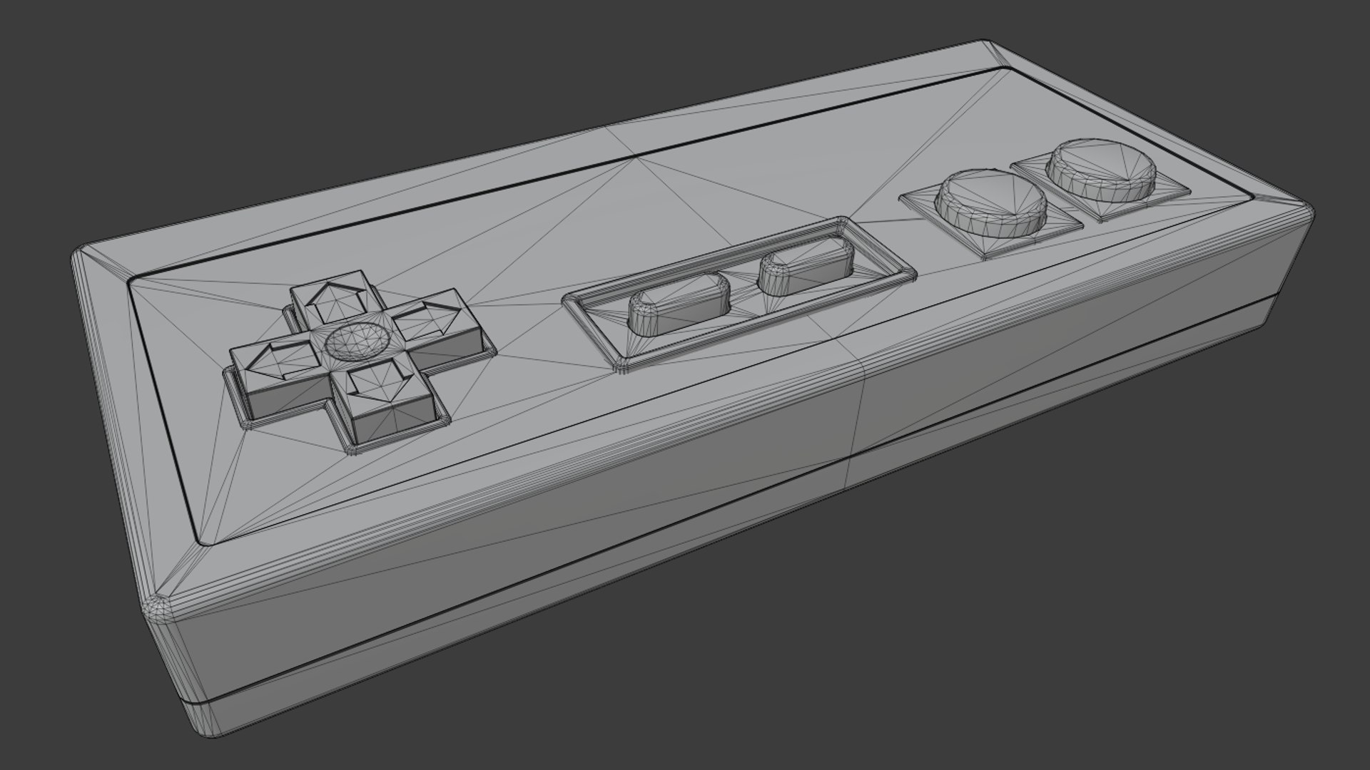 Free Nes Controller 3D Model - TurboSquid 1602782