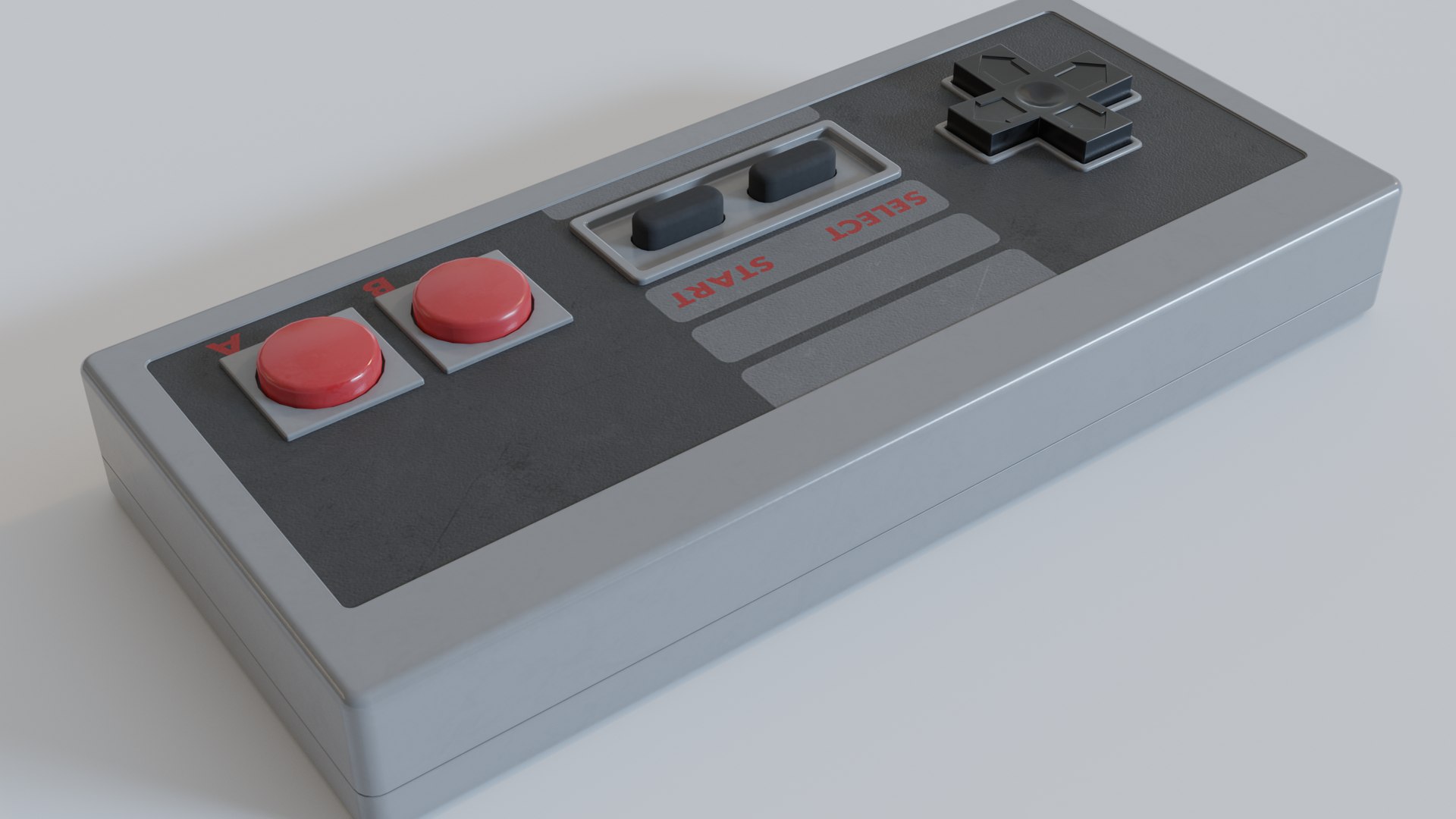 Free Nes Controller 3D Model - TurboSquid 1602782