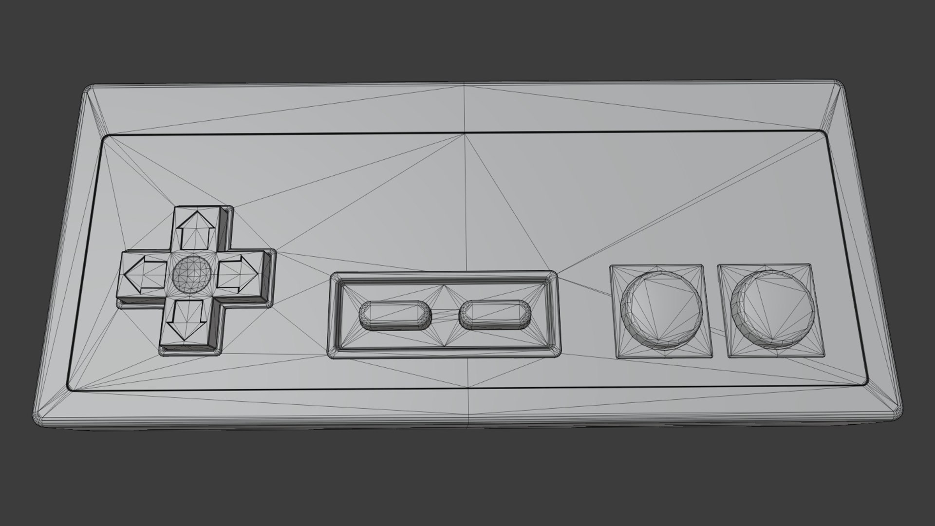 Free Nes Controller 3D Model - TurboSquid 1602782