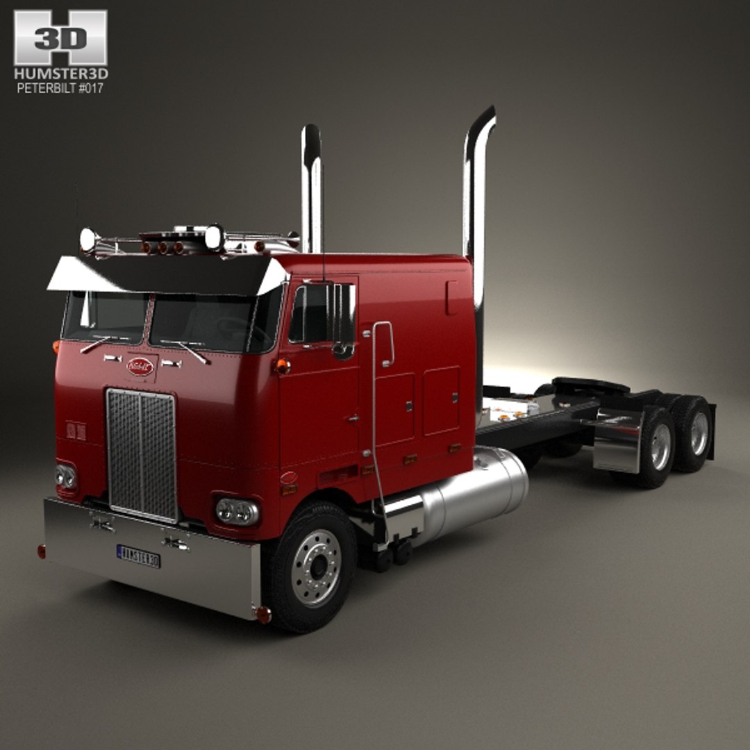 Caminhão trator Peterbilt 352 1969 Modelo 3D - TurboSquid 1244283
