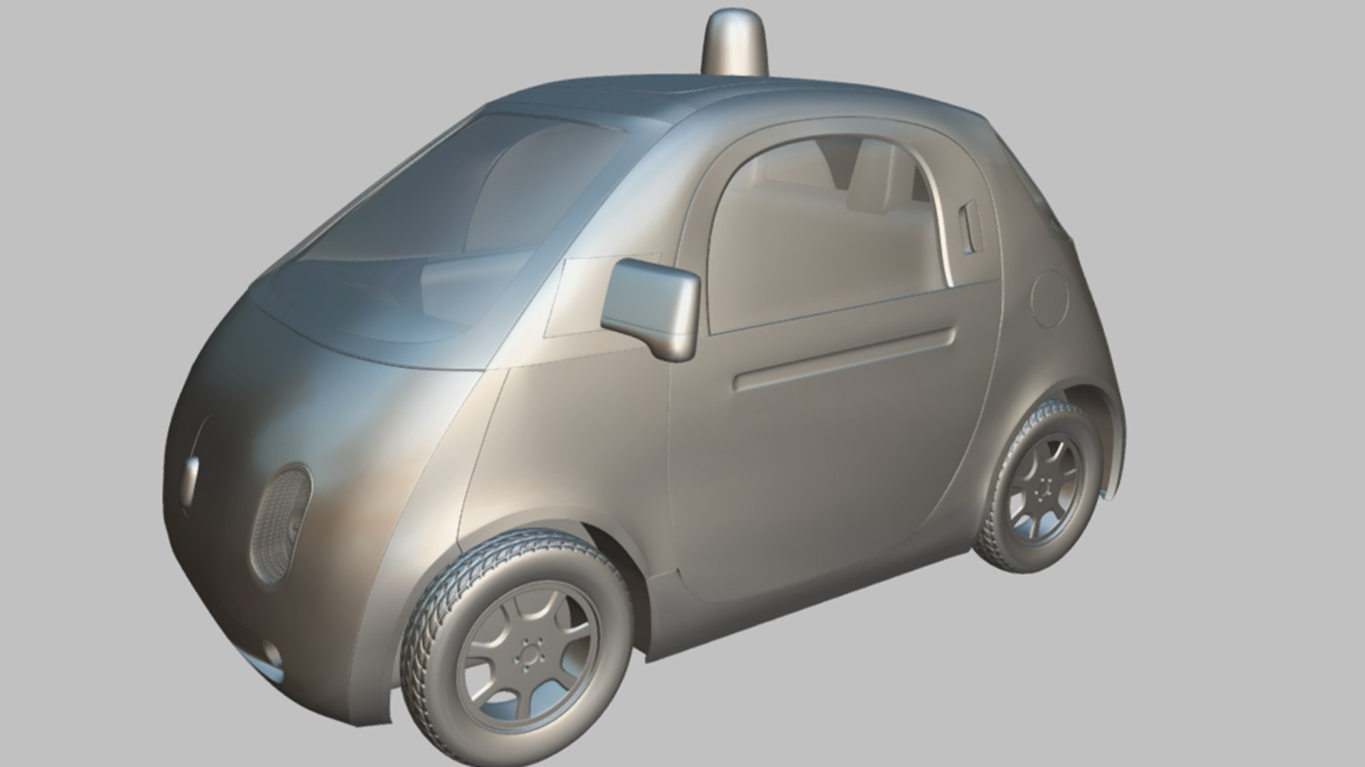 Google Self-Driving Car 3D Model - TurboSquid 2167705