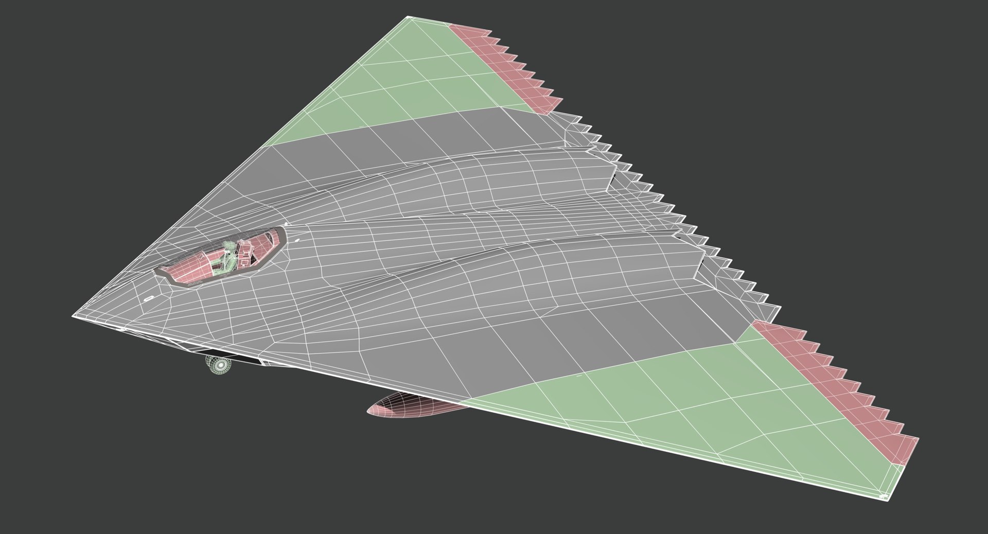 3D Fictional Fighter Jet R - TurboSquid 2123738