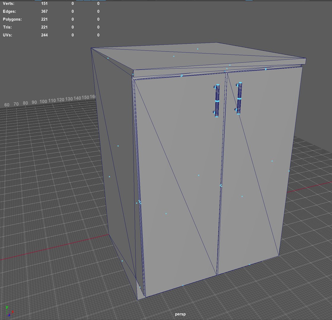 Modular Kitchen Cabinets 3D Model - TurboSquid 1510964