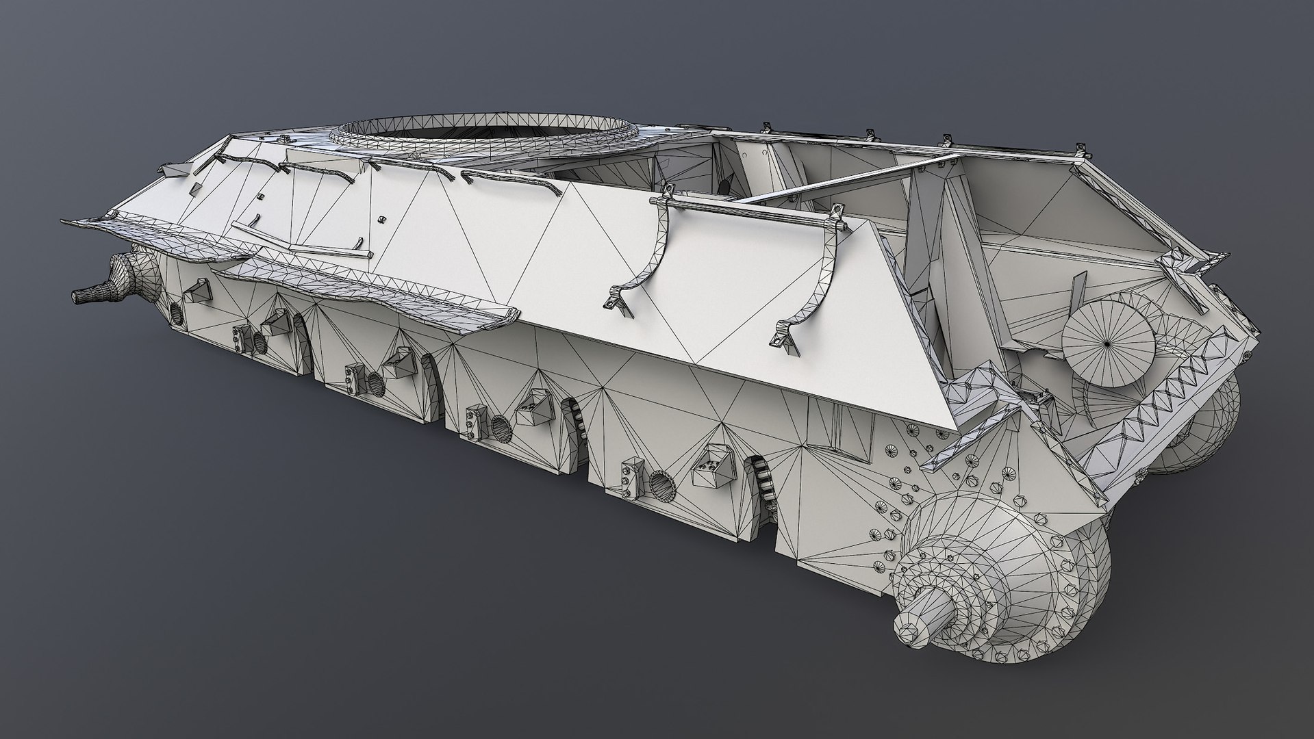 3D Model Tank T-34-85 Hull Rusted - TurboSquid 1793479