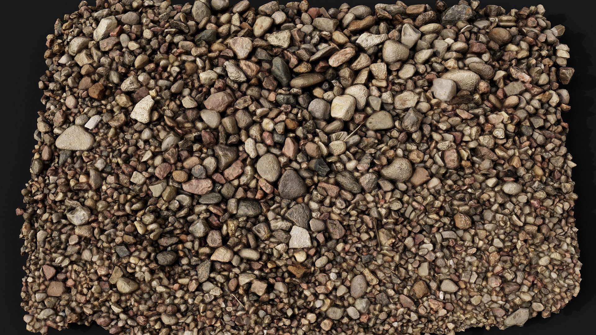 Stones Gravel Ground Patch Part3 Photogrammetry 3D Model - TurboSquid ...