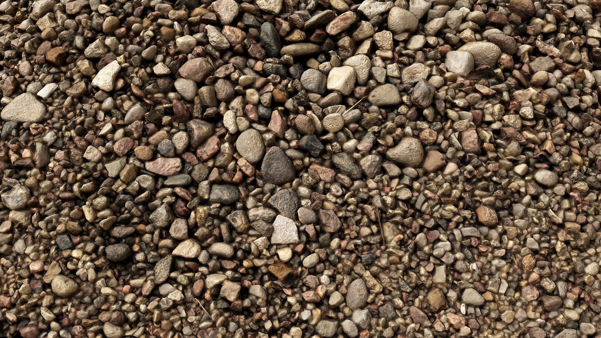 Stones Gravel Ground Patch Part3 Photogrammetry 3D Model - TurboSquid ...
