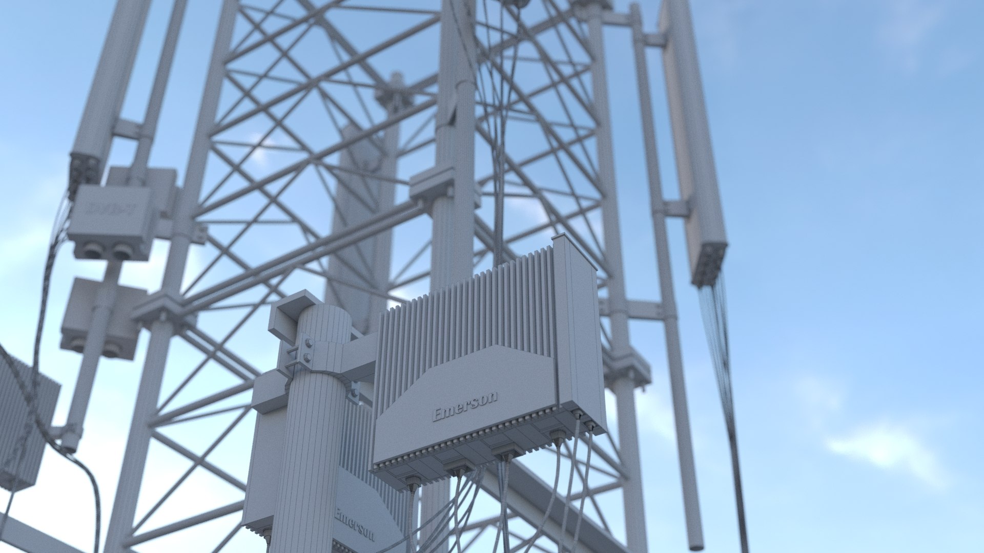 3D mobile transmitter model - TurboSquid 1161698