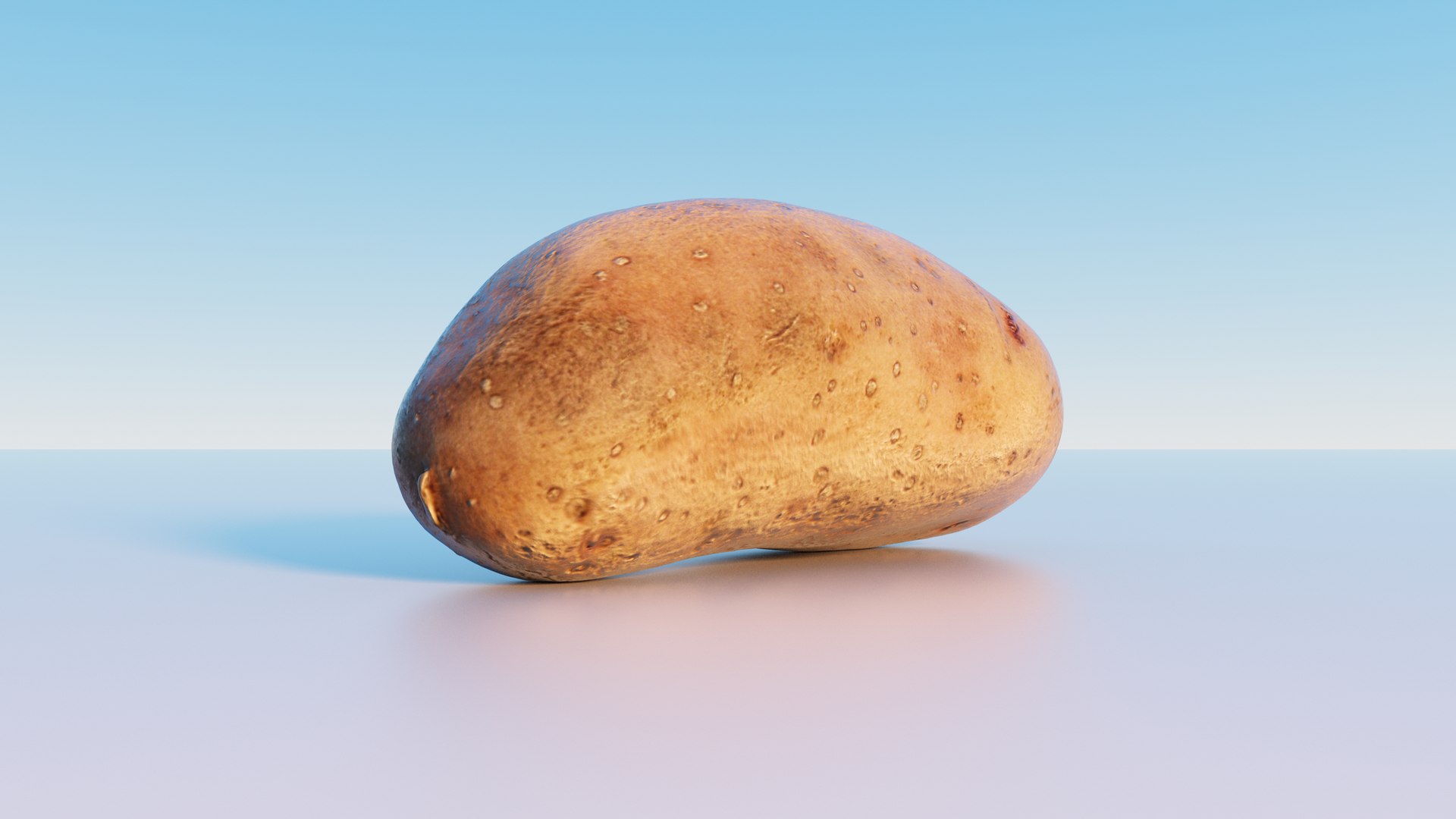 Photorealistic 3D Scan Of Potato 3D Model - TurboSquid 2230773