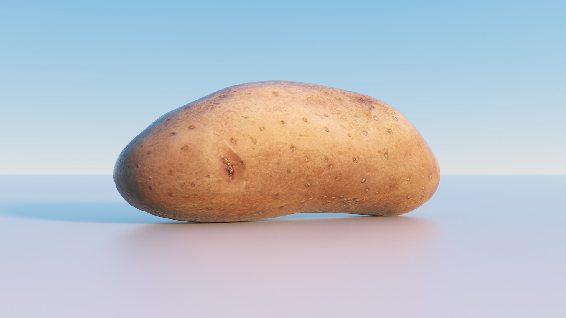 Photorealistic 3D Scan Of Potato 3D Model - TurboSquid 2230773