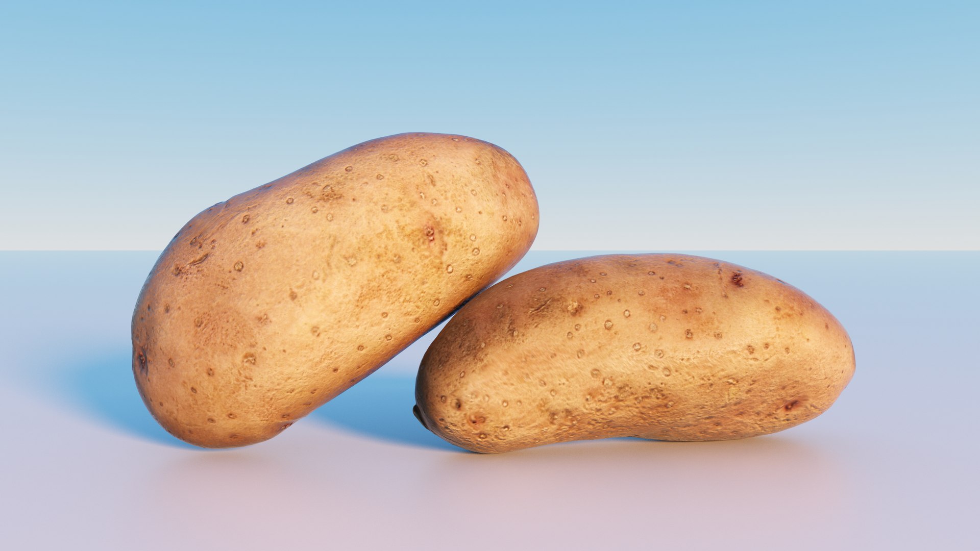 Photorealistic 3D Scan Of Potato 3D Model - TurboSquid 2230773
