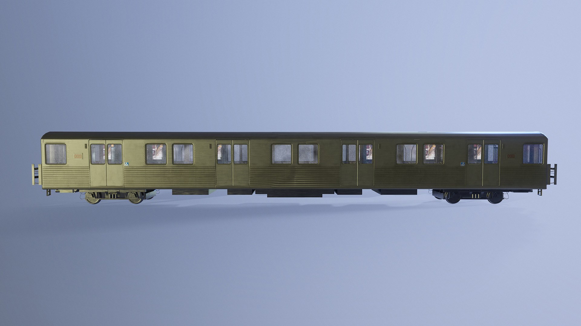3d Model Ttc T1 Subway Car
