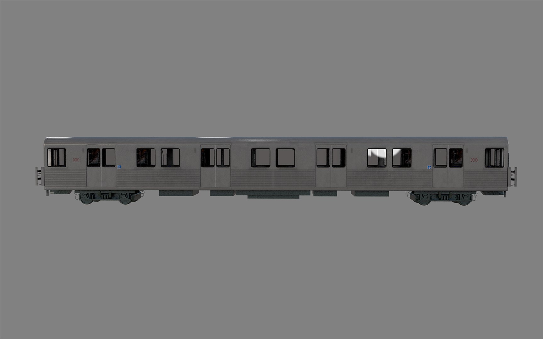 3d Model Ttc T1 Subway Car
