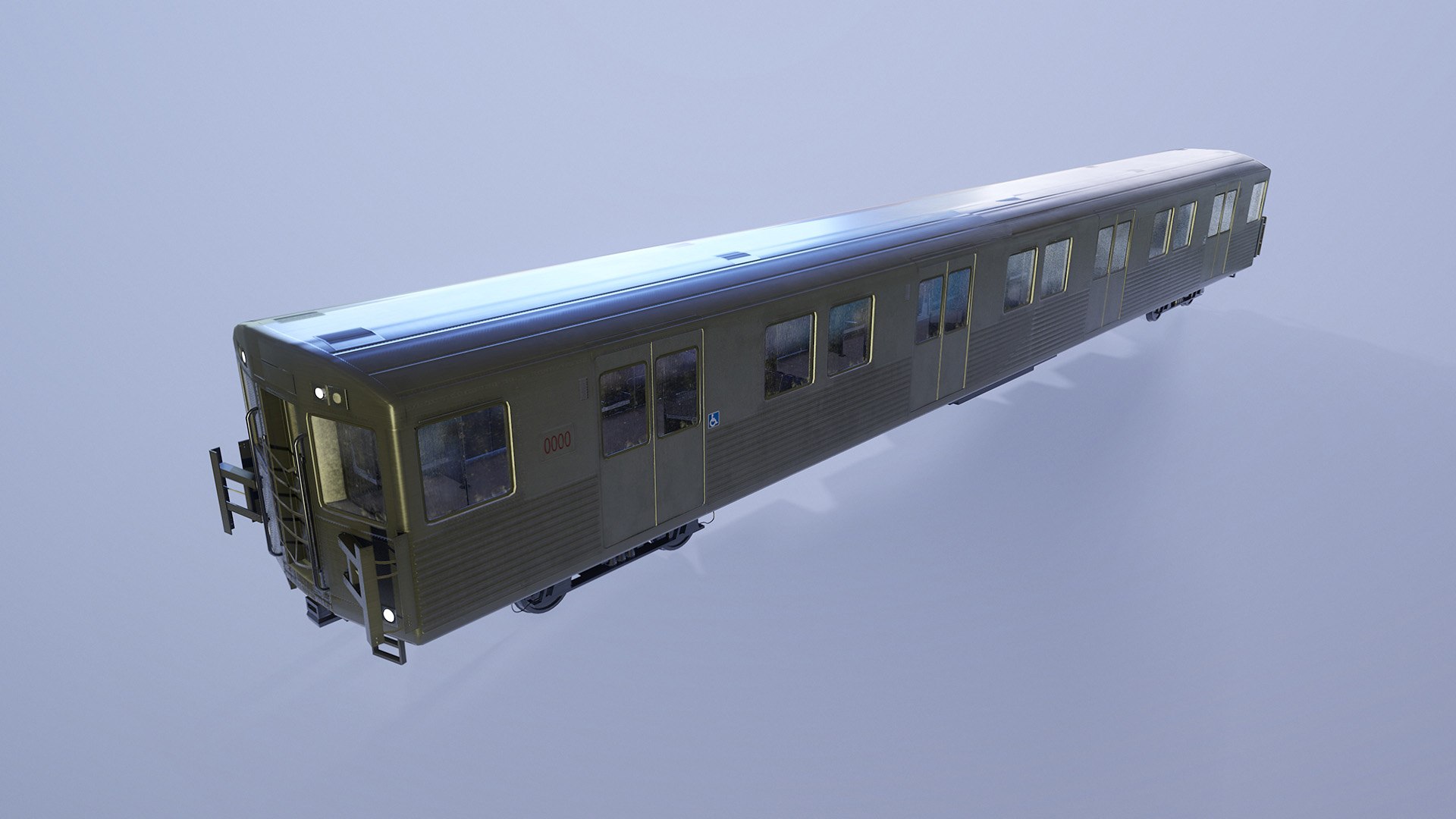 3d Model Ttc T1 Subway Car